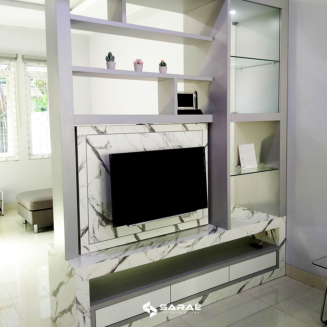 3 Ide Partisi Ruang TV Minimalis yang Menyenangkan | sarae.id
