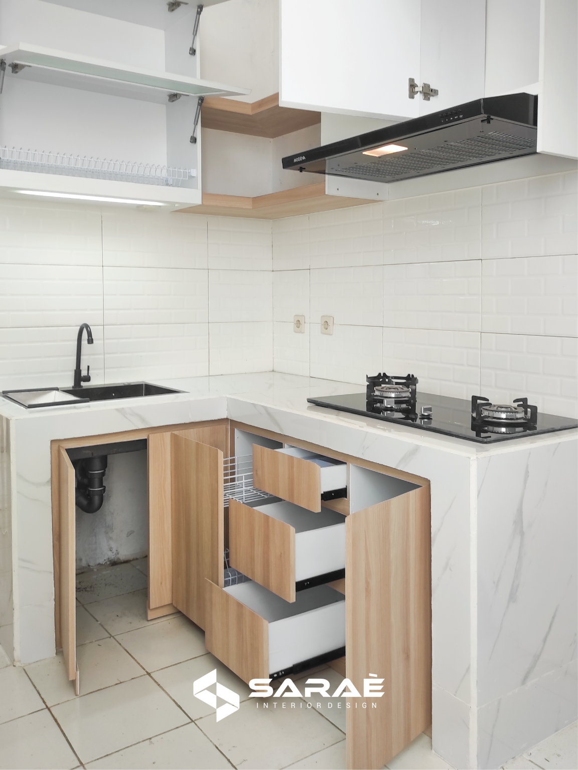 Tips Membuat Kitchen Set di Ruang Dapur Berukuran Besar | sarae.id