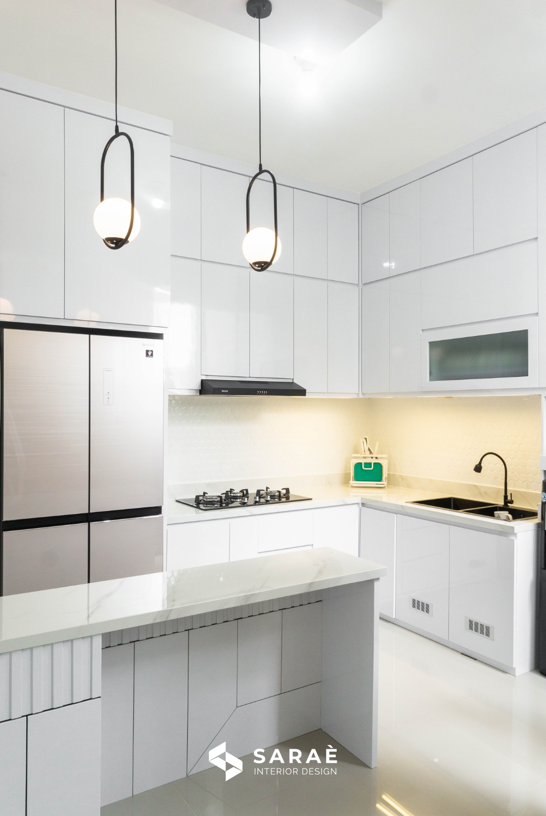Tampilan All White pada Area Dapur: Membuat Ruang Tampak Lebih Bersih ...